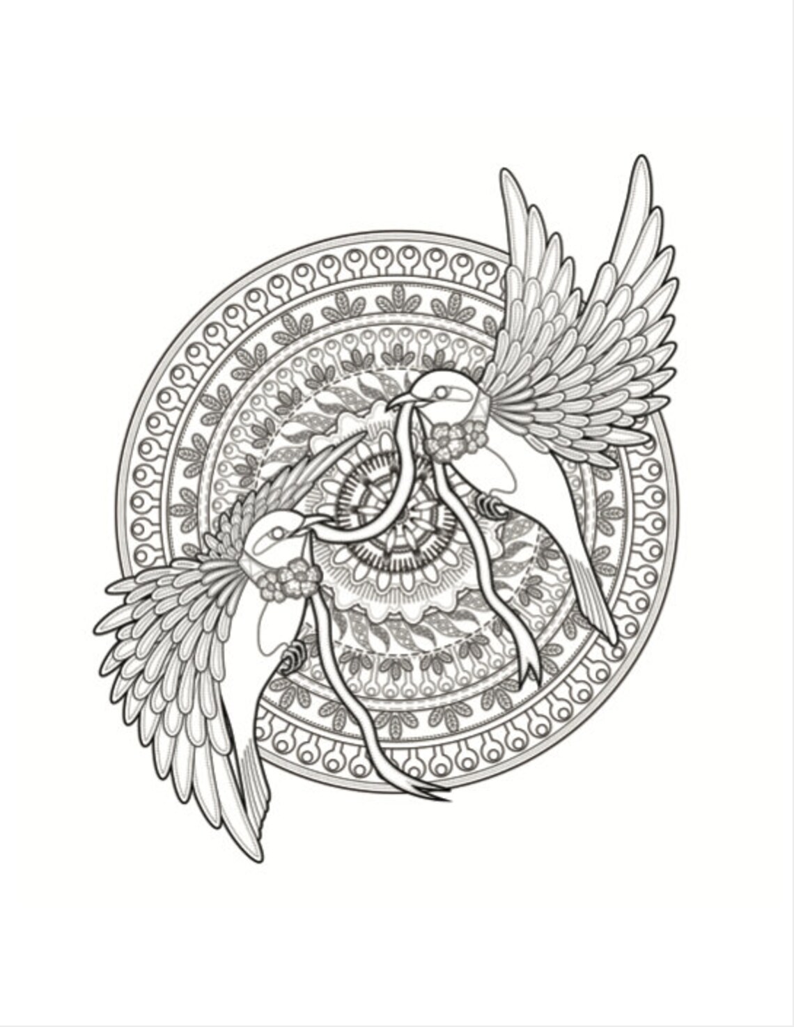 Animal Coloring Pages - Etsy