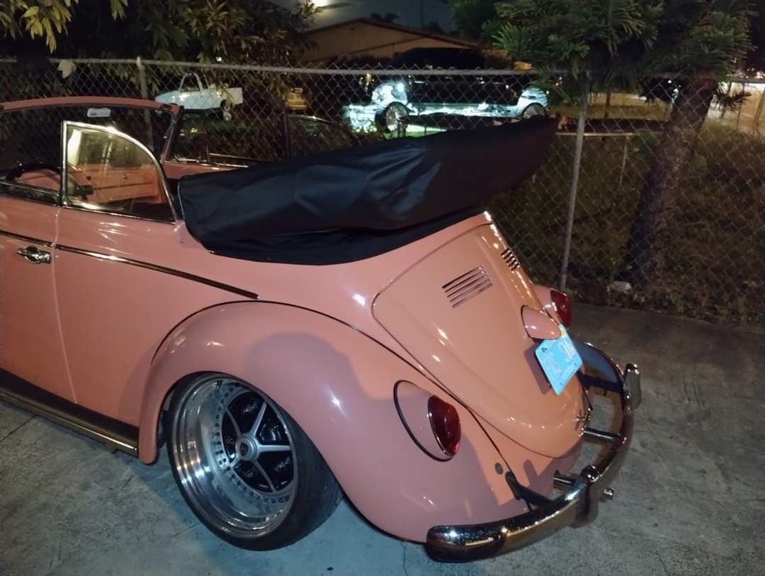 VW Beetle Convertible Boot Cover Pre '71 - Etsy