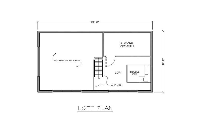Tiny House Plan - Etsy