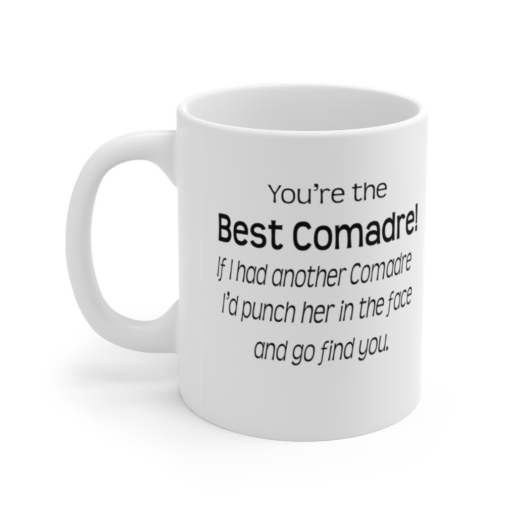 The Best Comadre godmother in Spanish / Best Gift Mug for Latina ...