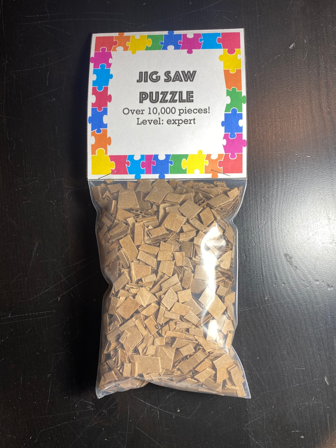Jigsaw Puzzle Gag Gift - Etsy Hong Kong