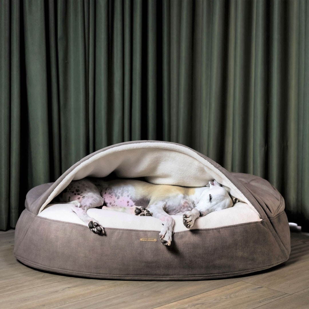 CACOA DOG BED, Dog House, Velor Dog Bed, Cotton Dog Bed, Large Dog Bed ...