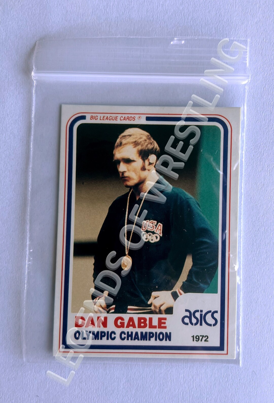 Dan Gable Olympic Champion Card - Etsy