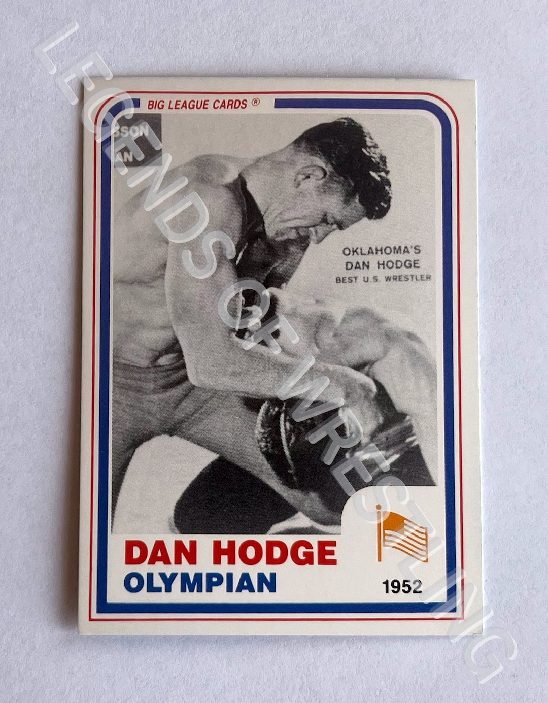 Dan Hodge Olympian Wrestling Card - Etsy