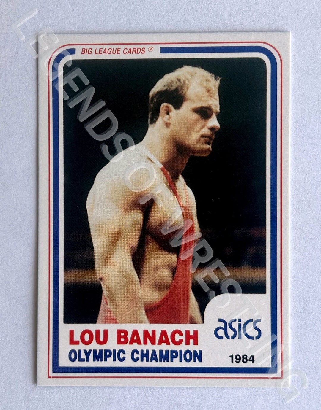 Signed Lou Banach Olympic Champion Wrestling Card - Etsy