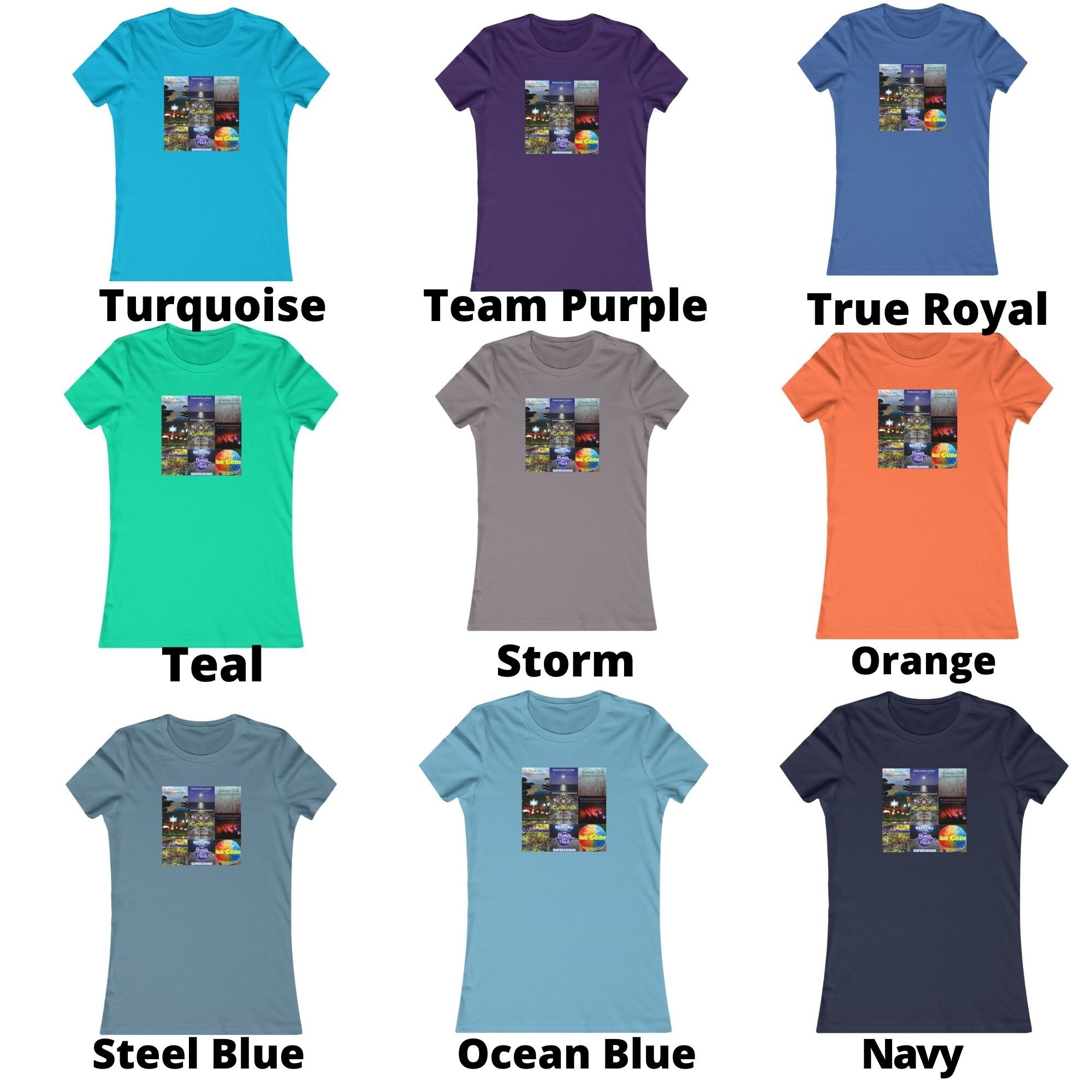 Album Collage Women's T-Shirt 17 colors from S 2XL | Etsy