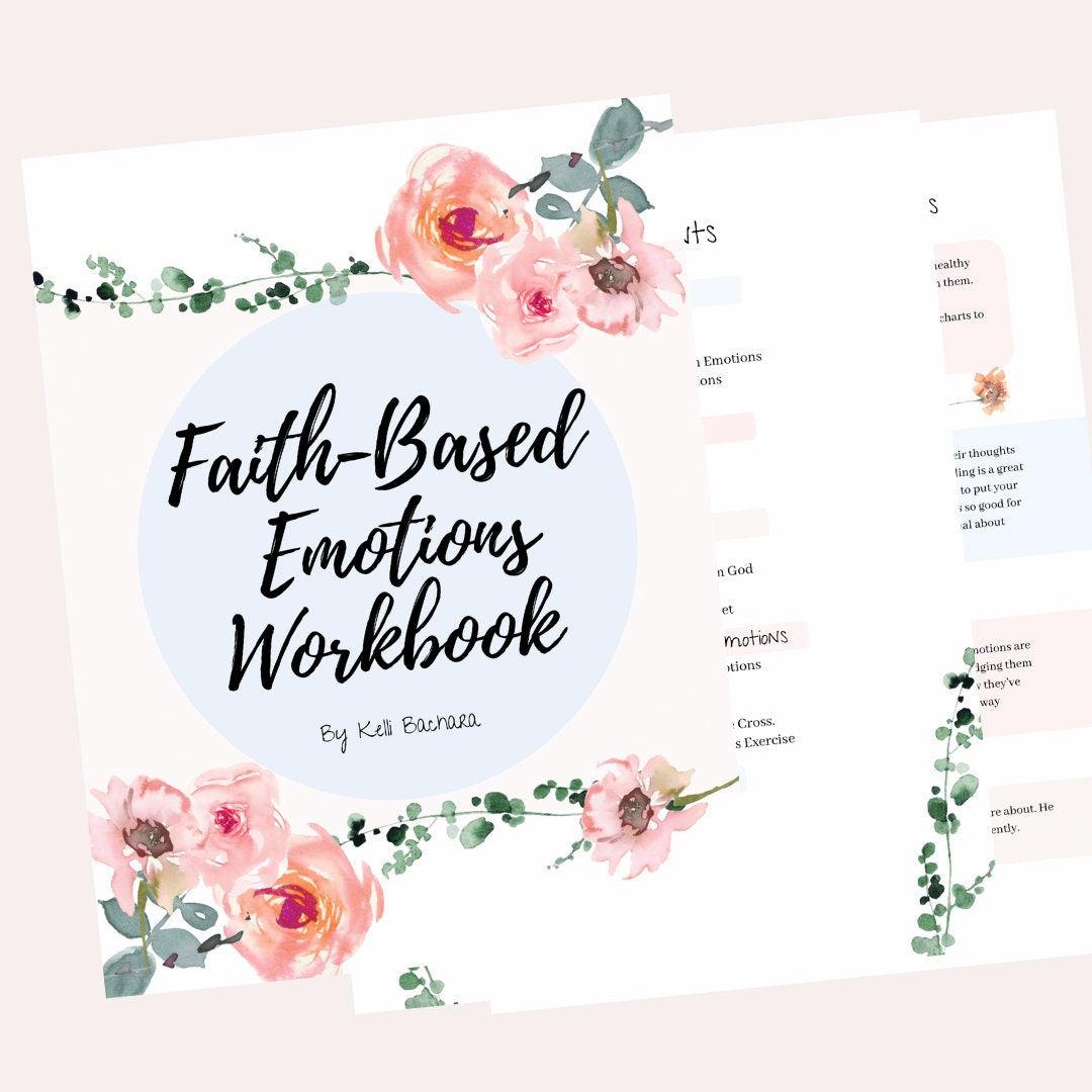 Faith-based Emotions Workbook - Etsy