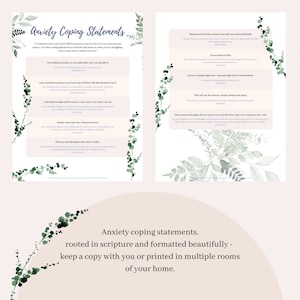 Faith-based Anxiety Workbook - Etsy