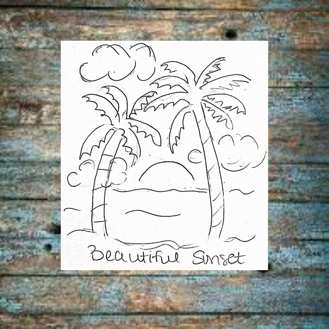 Sip and Paint, Ready to Paint, Landscape Canvas, Paint Party Kit, Pre ...