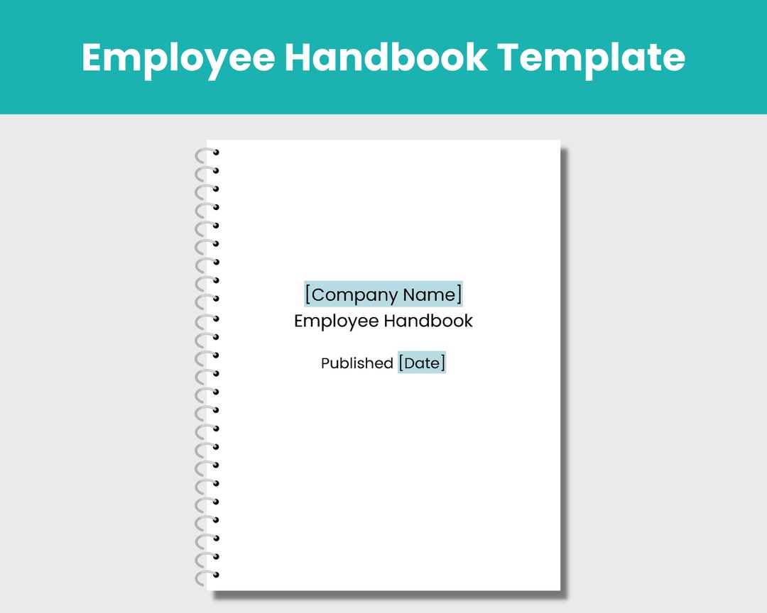 Employee Handbook Template | Instant Access Google Doc | 50+ Employment ...