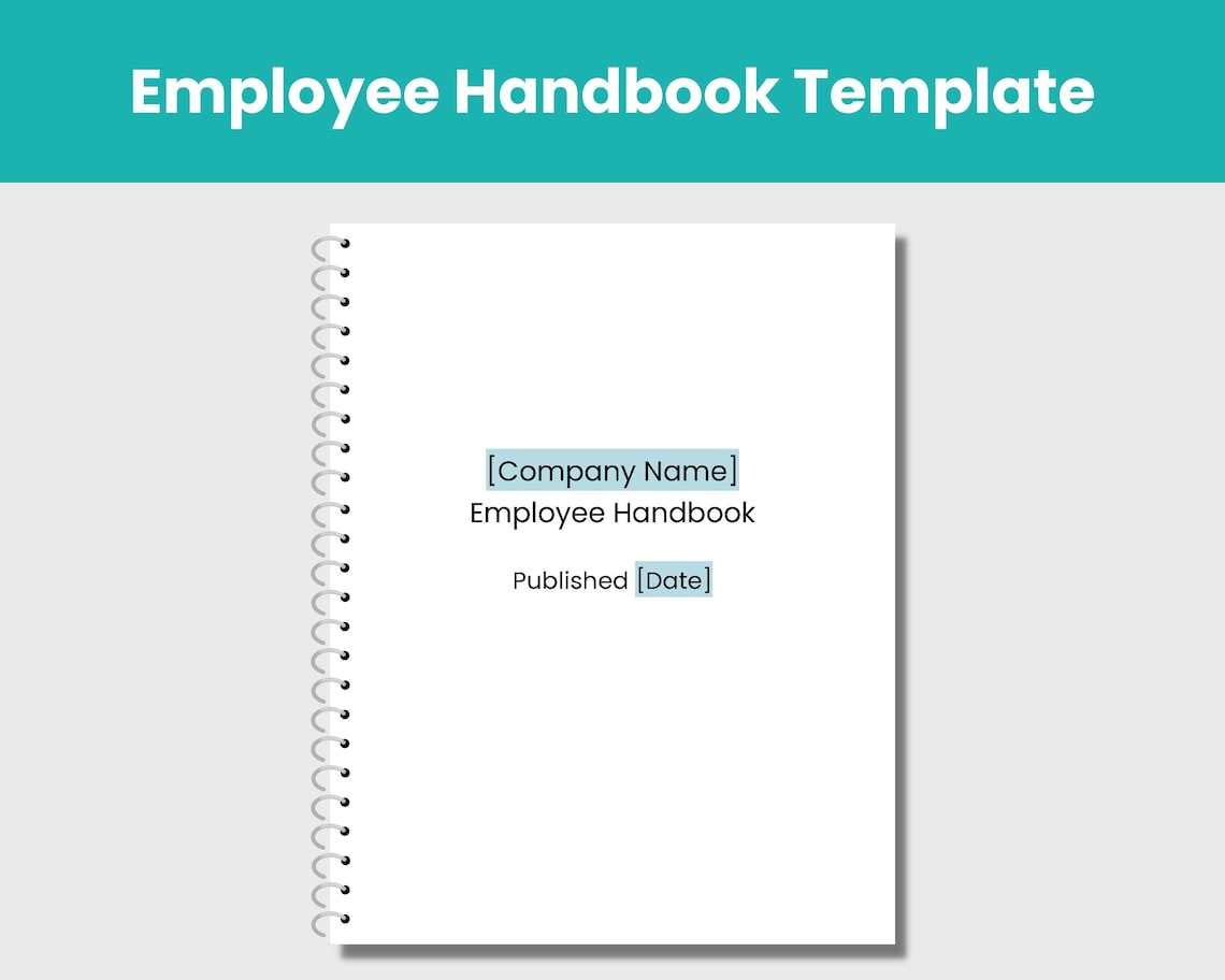 Employee Handbook Template | Instant Access Google Doc | 50+ Employment ...