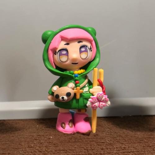 Handmade Luce Catholic Mascot and Friends Fe, Xin, and Sky Clay ...