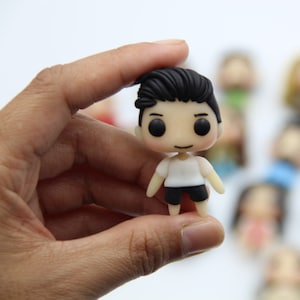 Custom Pop Clay Figurine Handmade Figurines Made of Air Dry Clay 5 Cm ...