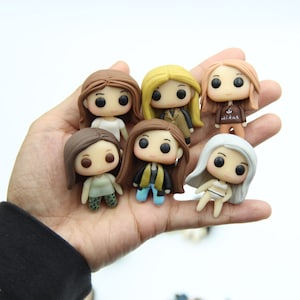 Custom Pop Clay Figurine - Handmade Figurines Made of Air Dry Clay, 5 ...