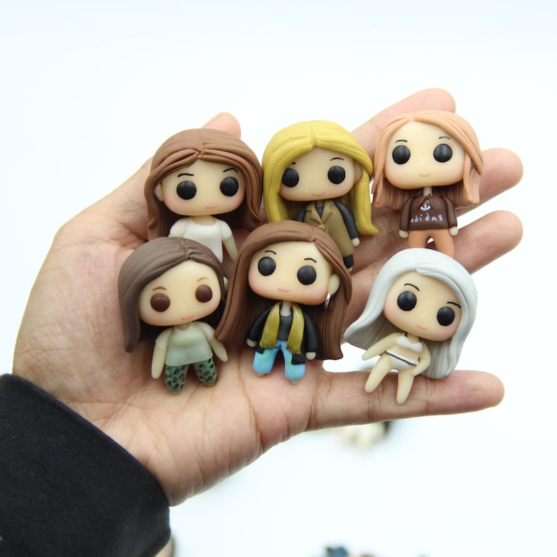 Custom Pop Clay Figurine Handmade Figurines Made of Air Dry Clay 5 Cm ...