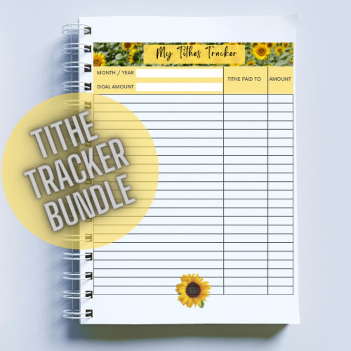 Tithe Savings Tracker / CHRISTIAN SAVINGS Tracker / CHURCH Tithe ...