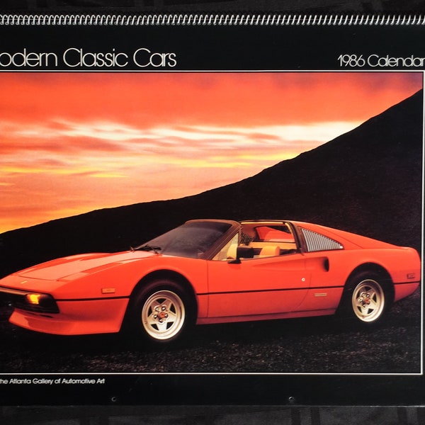 1986 Calendar - Etsy