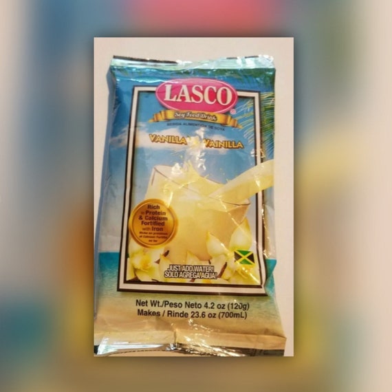 Jamaican Lasco Vanilla Soy Food Drink 4.2oz 120g Pack OF 6 | Etsy Jamaican Lasco Vanilla Soy Food Drink 4.2oz 120g Pack OF 6 | Etsy