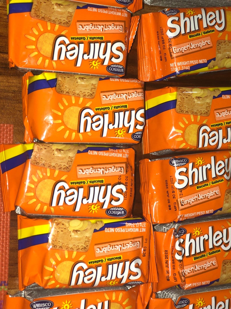 Jamaican Wibisco Shirley Biscuits Pack of 16 (1.31oz) FROM JAMAICA - Etsy