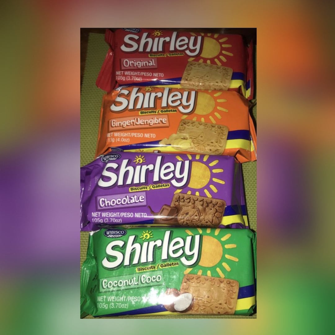 JAMAICAN Wibisco Shirley Biscuit 3.7oz X 4 - Etsy