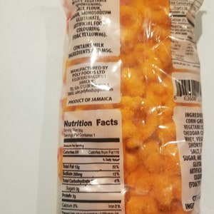 16 Jamaican Ti-gaz Cheddar Cheese Snack 30g- From Jamaica - Etsy