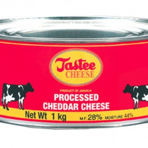 Jamaican 100% Tastee Cheese 1 Tin X 2.2 Lbs - From Jamaica - Etsy