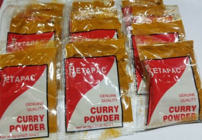 Jamaican Betapac Curry Powder 12 X 9 G From Jamaica - Etsy