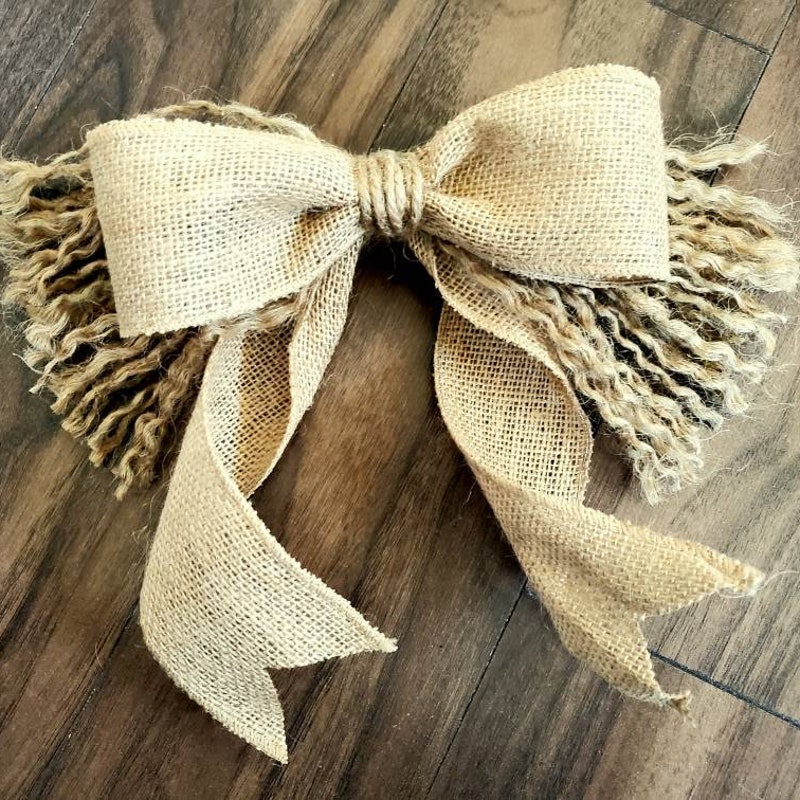 Premade Farmhouse Bow - Etsy