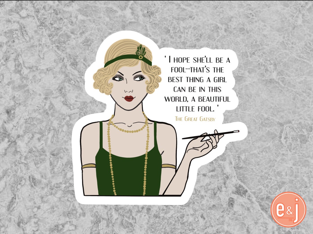 Great Gatsby Stickers - Etsy