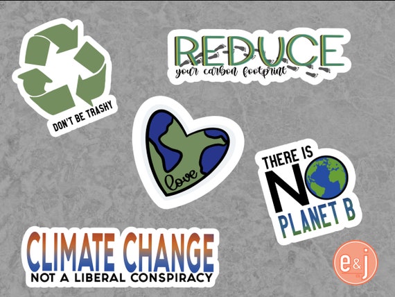Environmentalist Sticker Pack - Etsy
