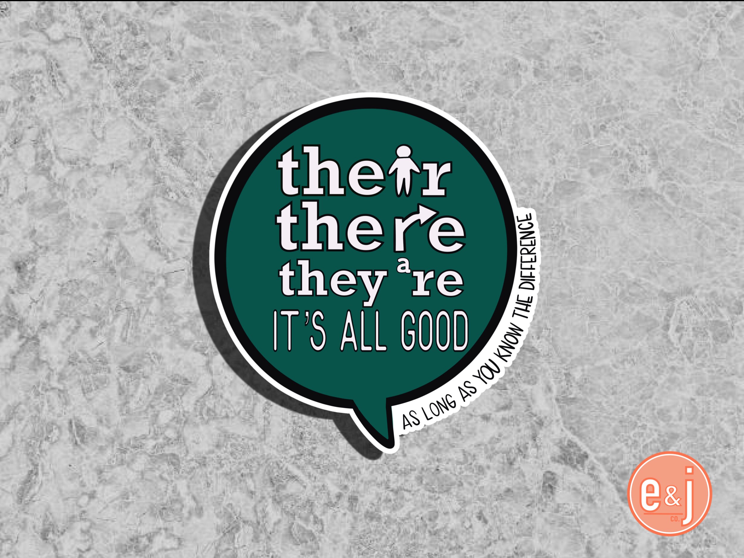 Teacher Sticker Pack_funny Grammar - Etsy