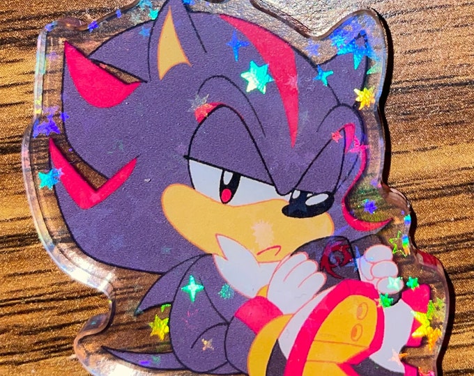 Cute Chibi Sonic Charms - Favorite Foods - Team Dark Keychains - Etsy