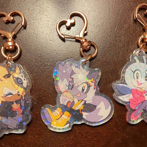 Cute Chibi Sonic Charms Favorite Foods Team Resistance - Etsy