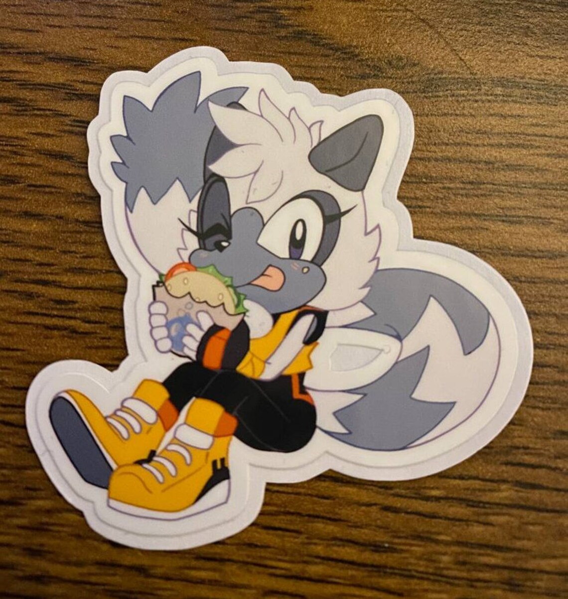 Tangle Sticker Burger Time - Etsy