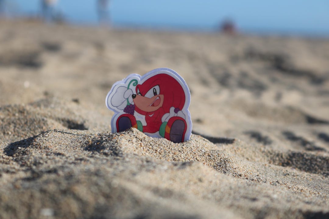 Knuckles Sticker- Feelin' Grape - Etsy