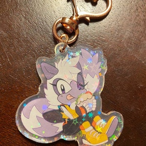 Cute Chibi Sonic Charms Favorite Foods Team Resistance Keychains - Etsy