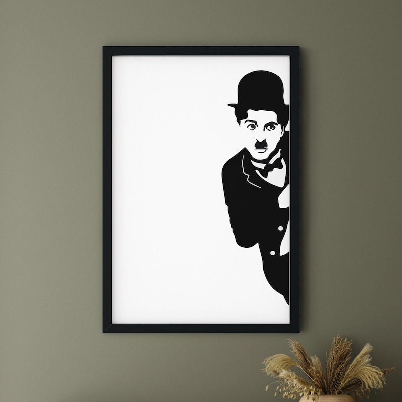 Charlie Chaplin - Etsy