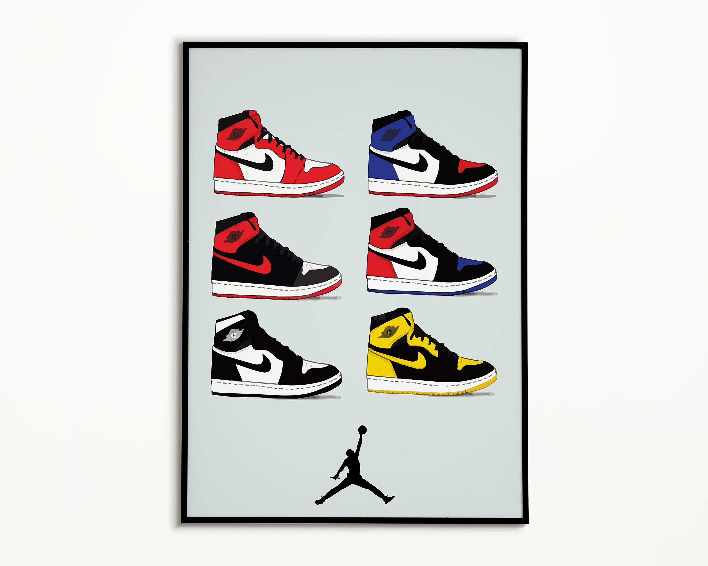 All Michael Jordan Shoes Collage