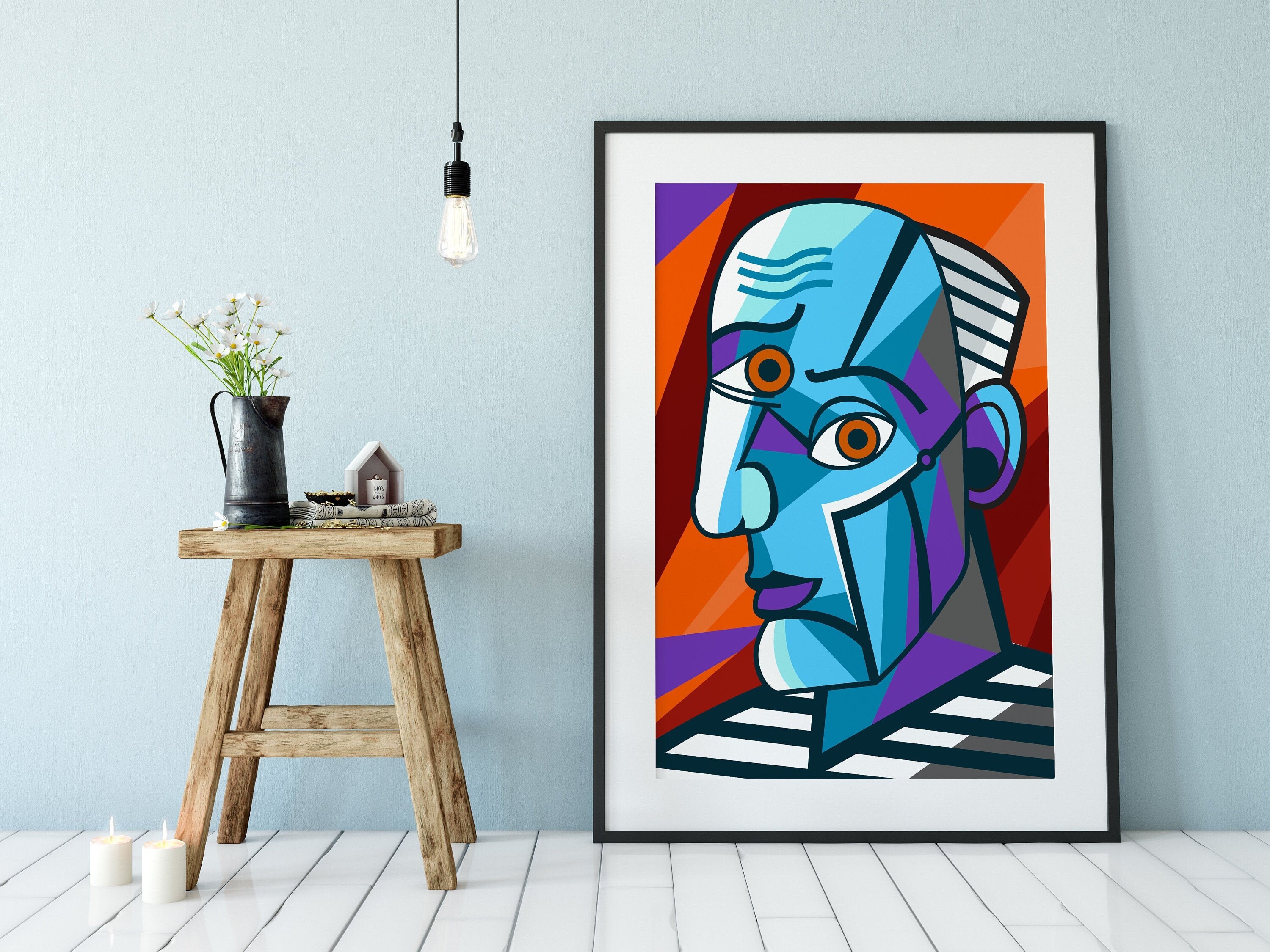 Pablo Picasso , Picasso Art , Illustration Art , Wall Decor , Abstract ...