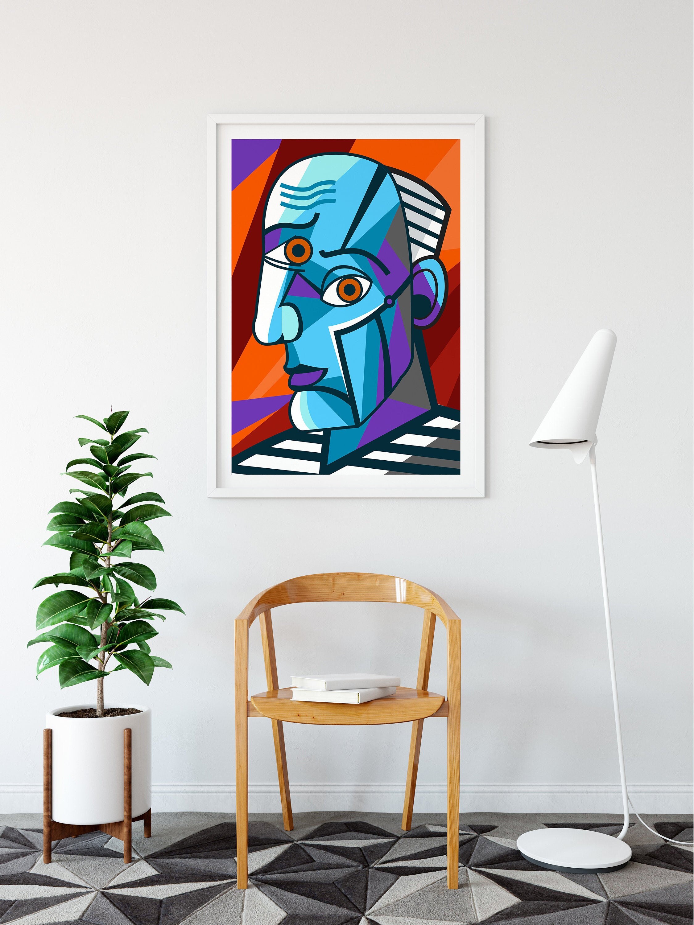Pablo Picasso , Picasso Art , Illustration Art , Wall Decor , Abstract ...