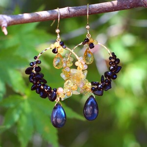 Handmade Chinese Dragon Style Labradorite / Citrine Cluster - Etsy