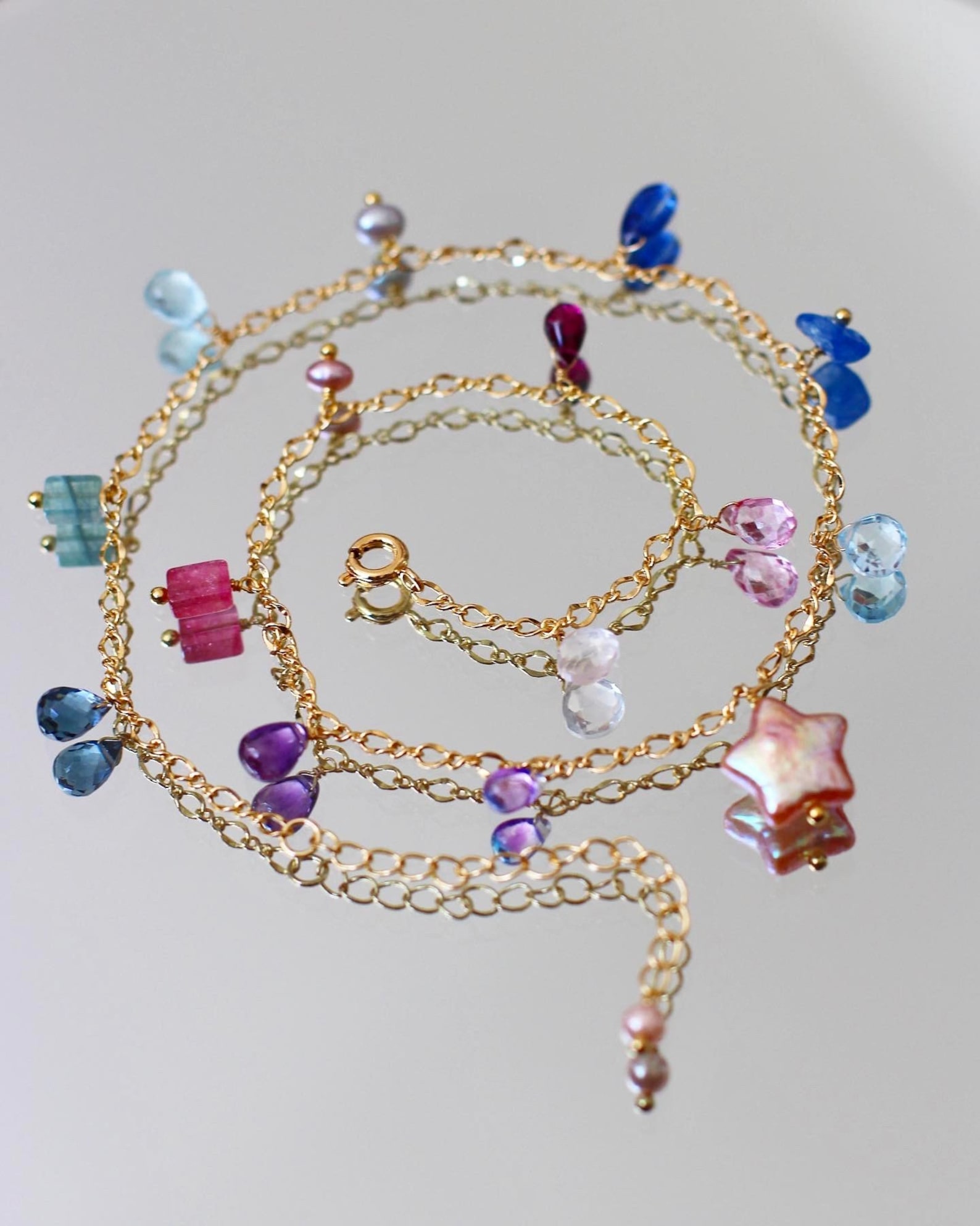 Star Shaped Baroque Pearl Themed 14K Gold Filled Assorted - Etsy