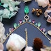Handmade Apple Green Quartz 14K Gold Filled Jewelry Set // Spring ...