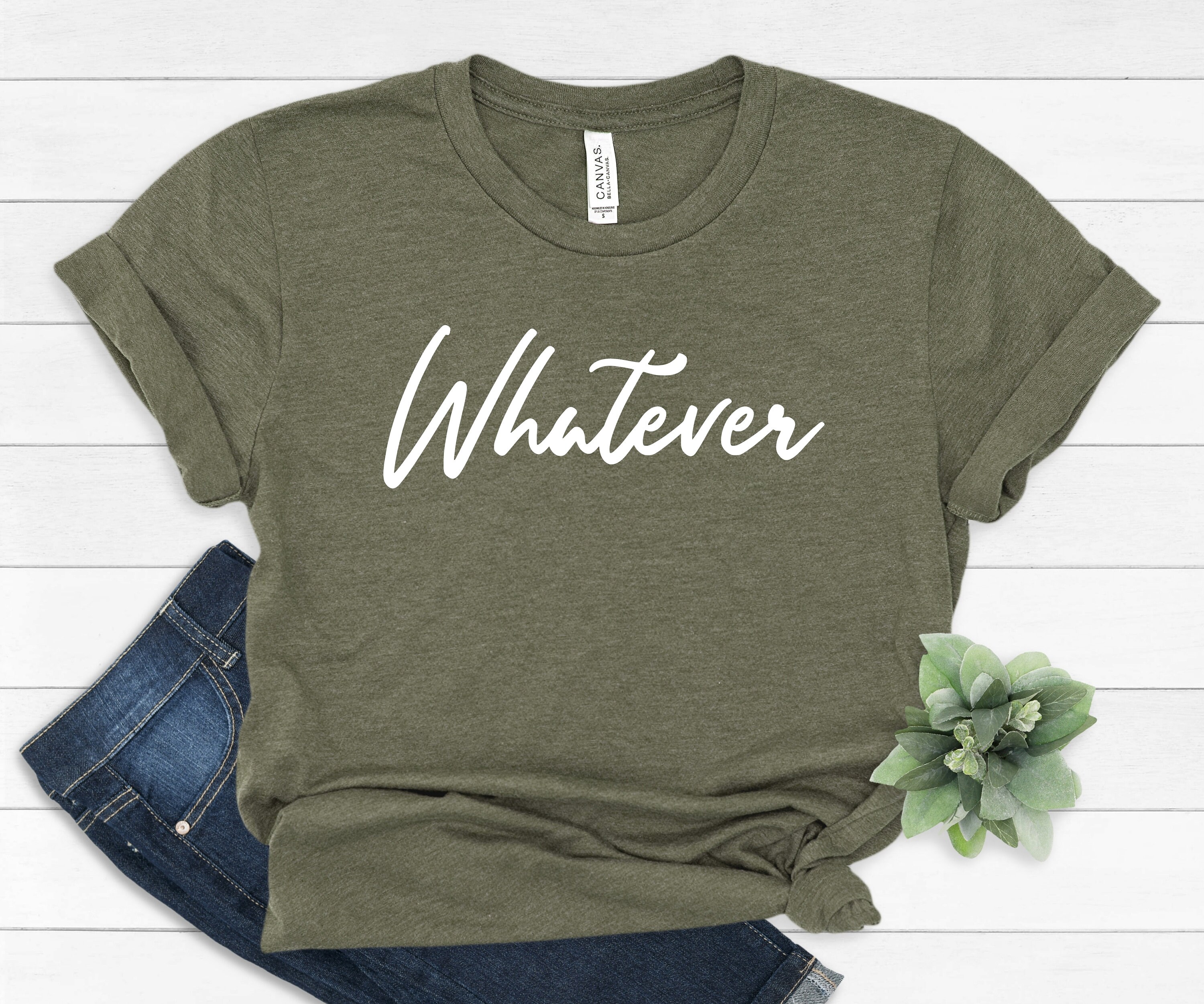 Whatever Shirt Whatever T-shirt Funny Shirt Ironic Shirt - Etsy