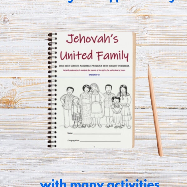 Jw Assembly 2023 Jehovahs United Family - Etsy Australia