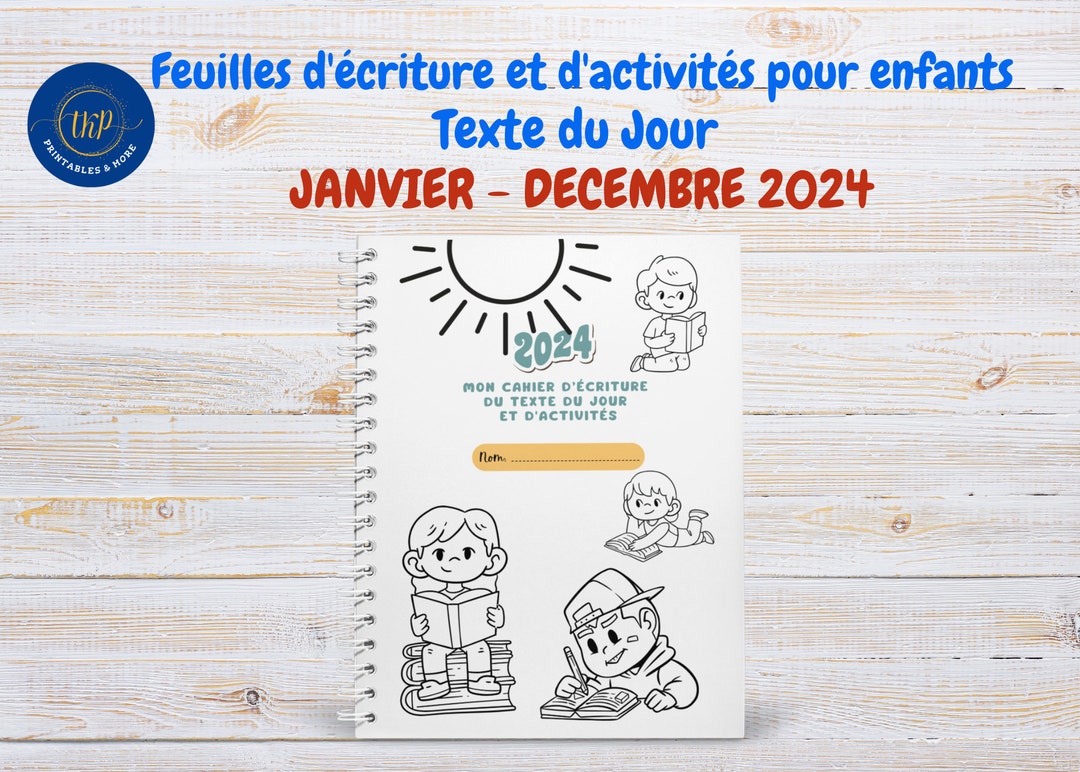 JW Feuilles Décriture Et Dactivités Texte Du Jour Janvier Decembre 2024 ...