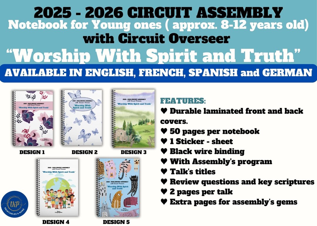 2025-2026 Assembly With Circuit Overseer “worship With Spirit and Truth ...