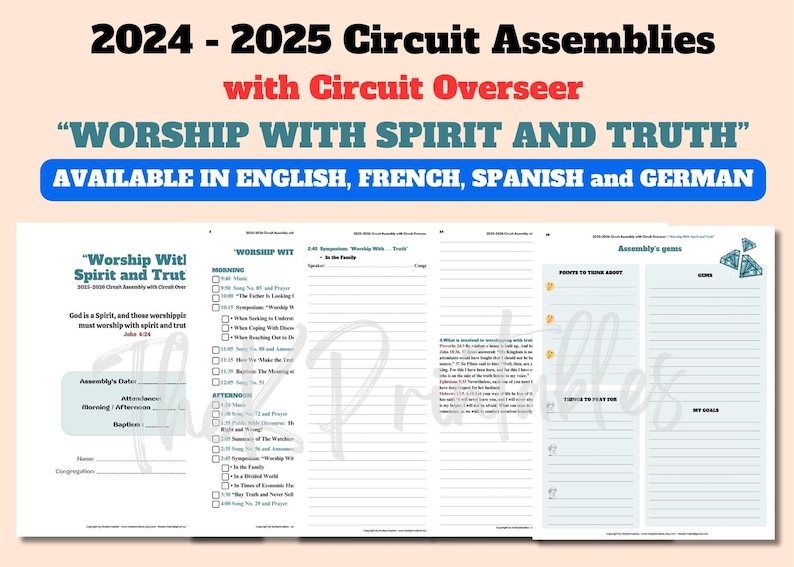 2025-2026 JW Circuit Assembly With Circuit Overseer “worship With ...