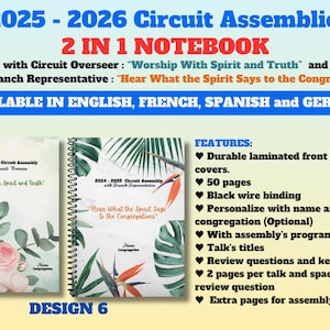 2025-2026 JW Circuit Assembly With Branch Representative and Circuit ...