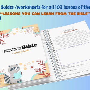 JW Printable- Lessons You Can Learn From the Bible - Study Guides ...